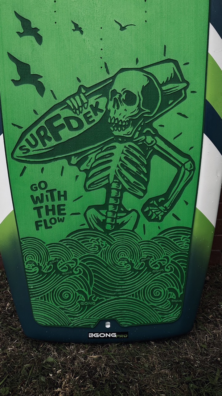 GONG Galaxy x SurfDek Pro | Gong Mint Wingboard | SurfDek™