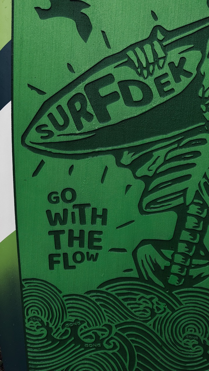GONG Galaxy x SurfDek Pro | Gong Mint Wingboard | SurfDek™